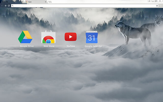 Wolf Google Chrome Theme | Chrome Themes